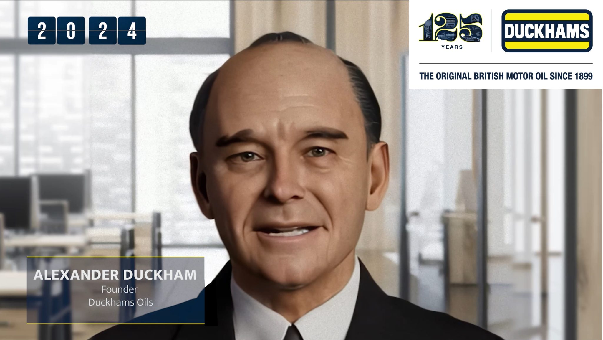 Duckhams uses AI to bring founder to life after 125 years - Lube Media