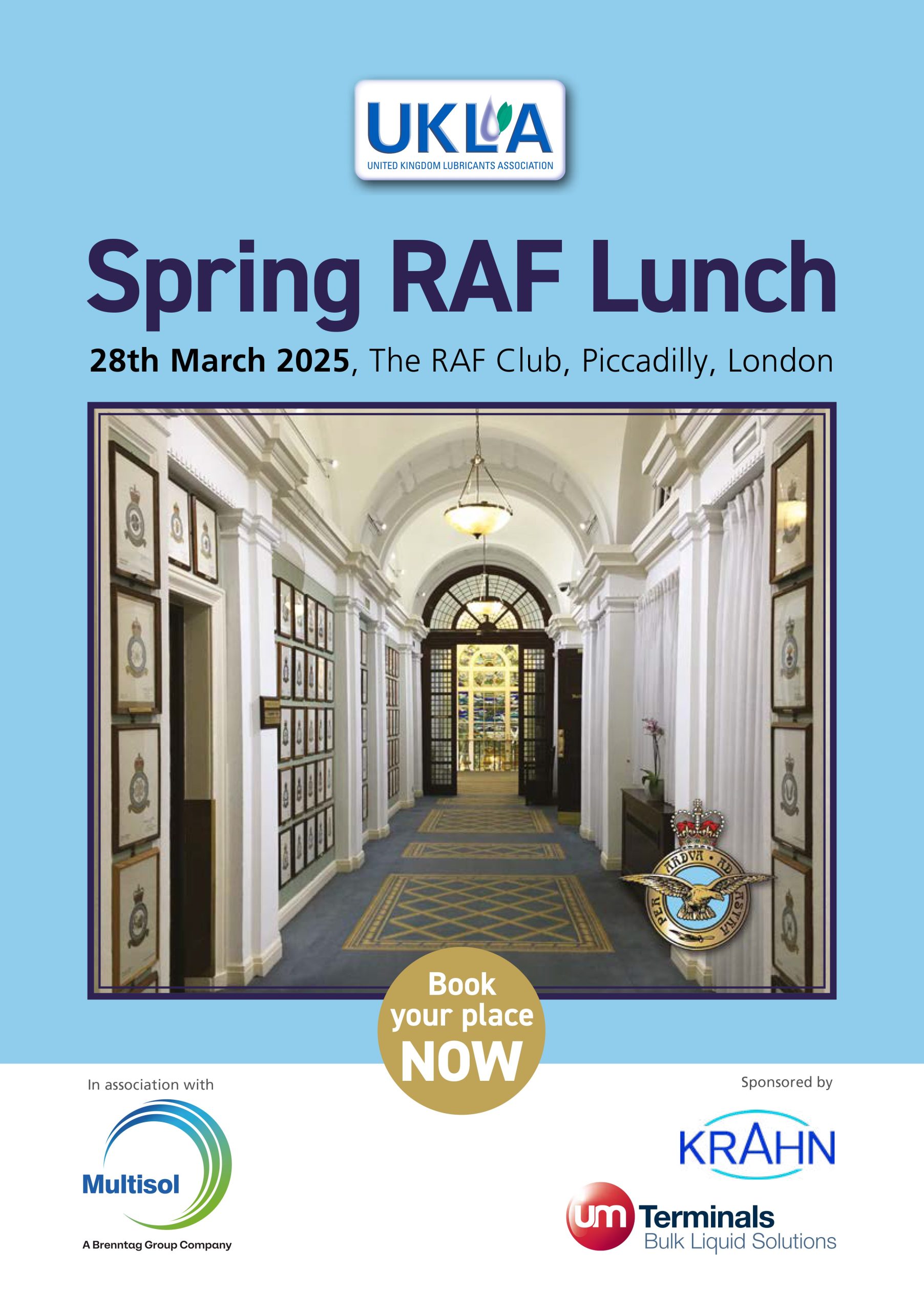 RAF Lunch Front Page - Lube Media
